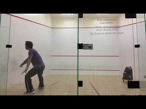 Serious Squash: Backhand Return Of Serve - YouTube