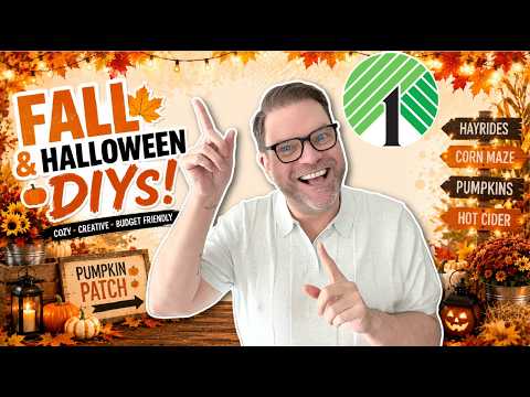 I Can't Believe These Started at Dollar Tree...FAll and Halloween!