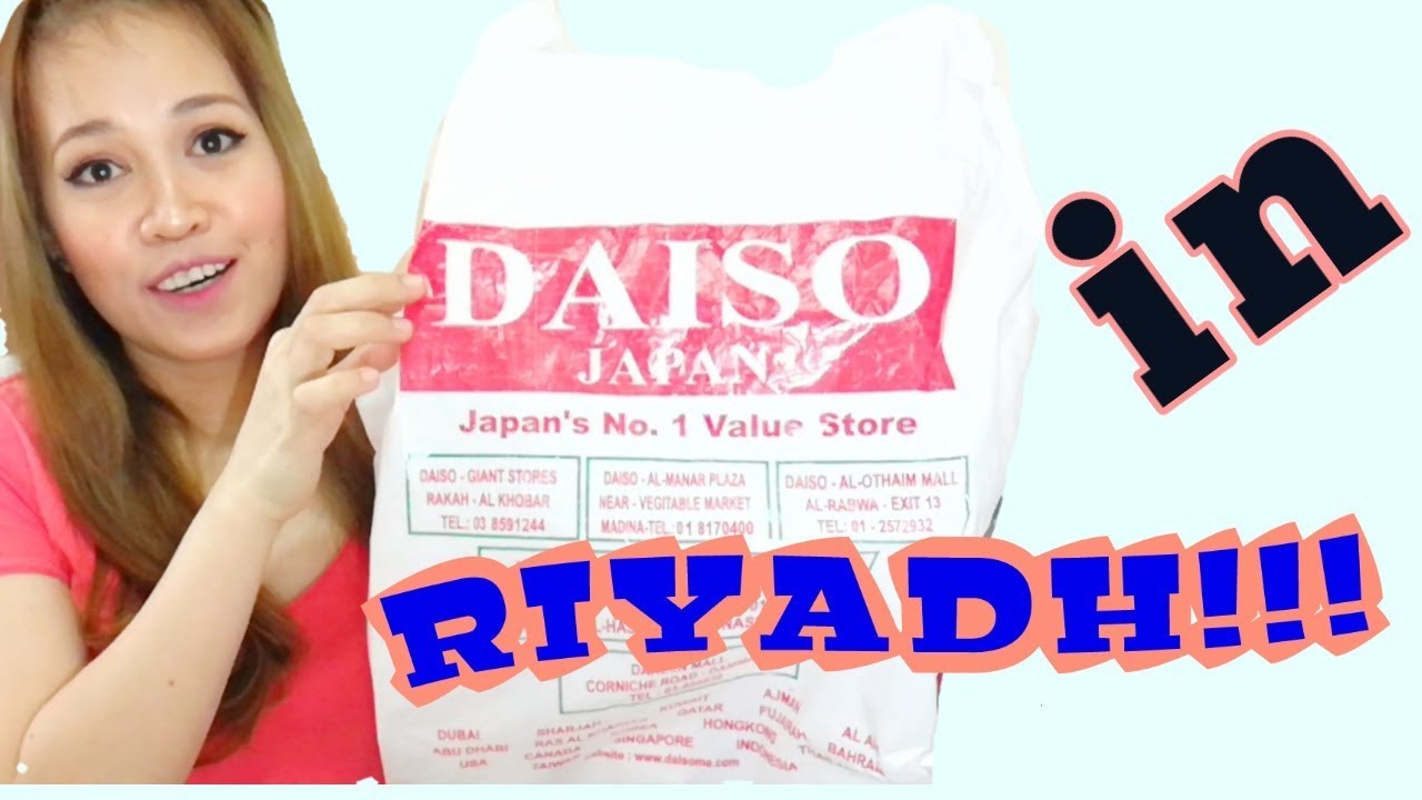 Daiso Japan in Riyadh | Daiso Haul | BUHAY OFW | RIYADH VLOG - YouTube
