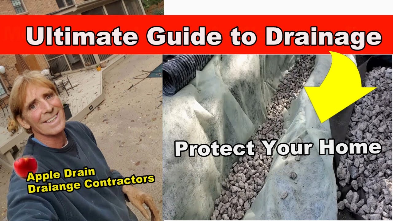 Fix any drainage problem | Ultimate Guide to Rainwater Drainage - YouTube