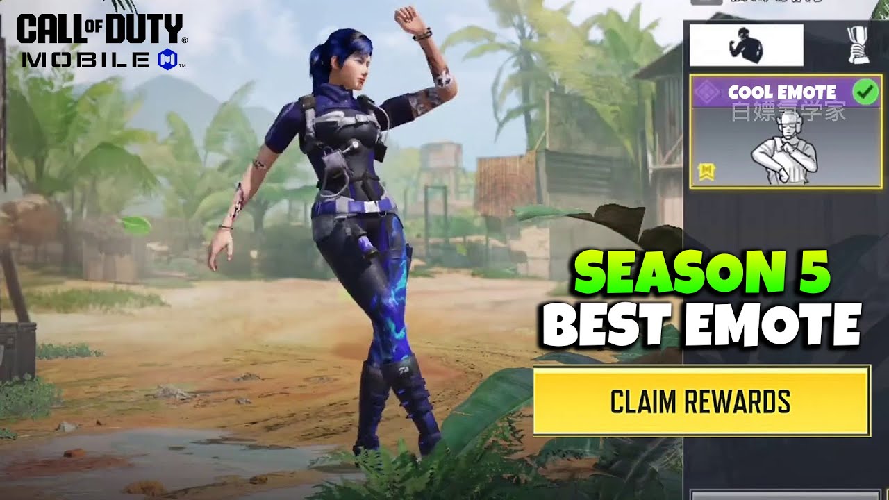 Best Emote to Claim in Season 5 COD Mobile - Free or Paid Emote of S5 ...