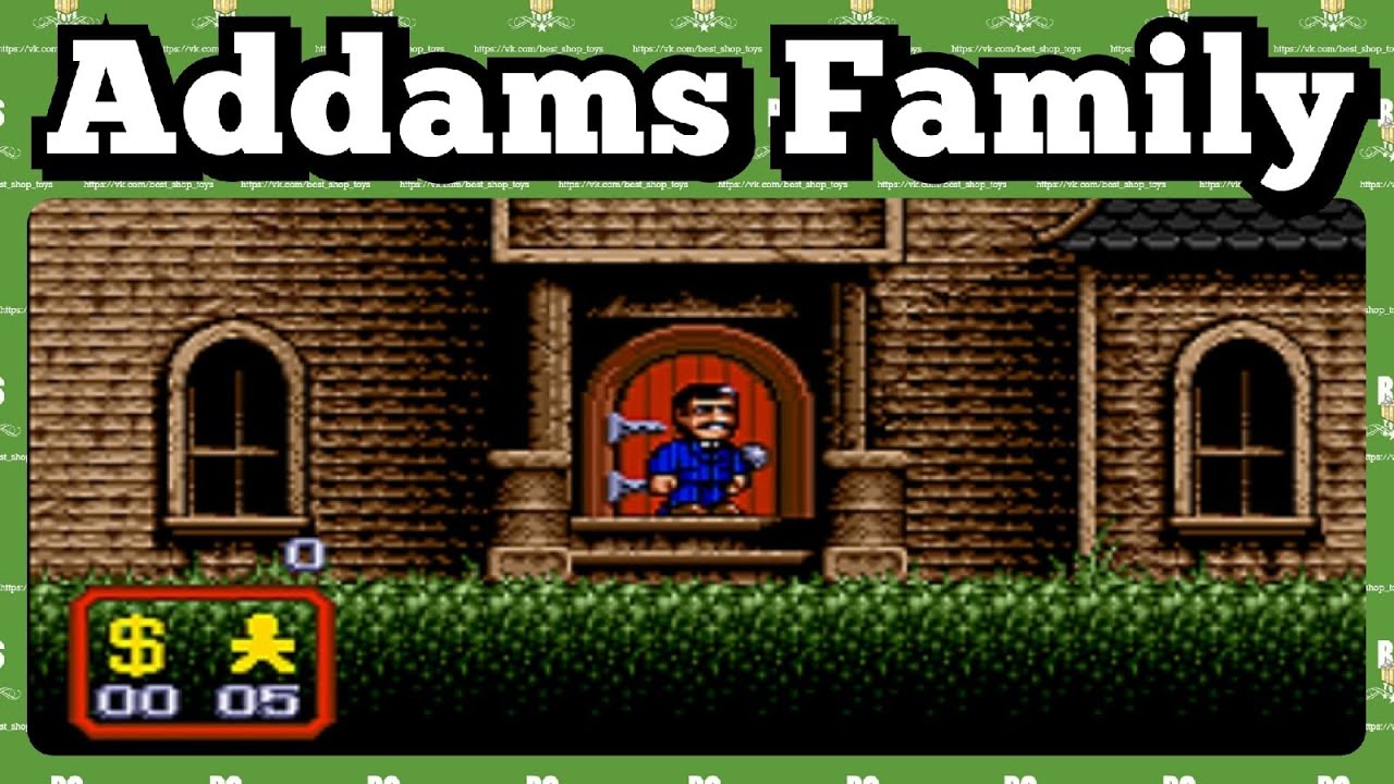 Addams Family (Sega MegaDrive/Genesis) - Стрим №161 - YouTube