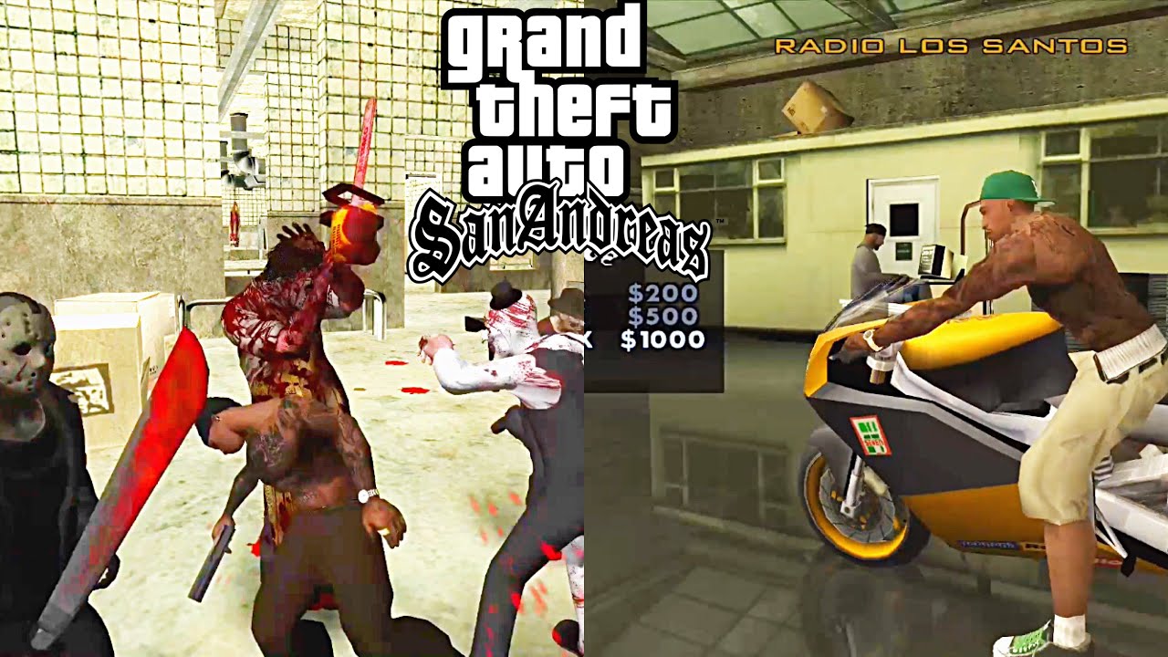 GTA San Andreas Bike Customization & Nitro + Legend Psychopath K!ller ...