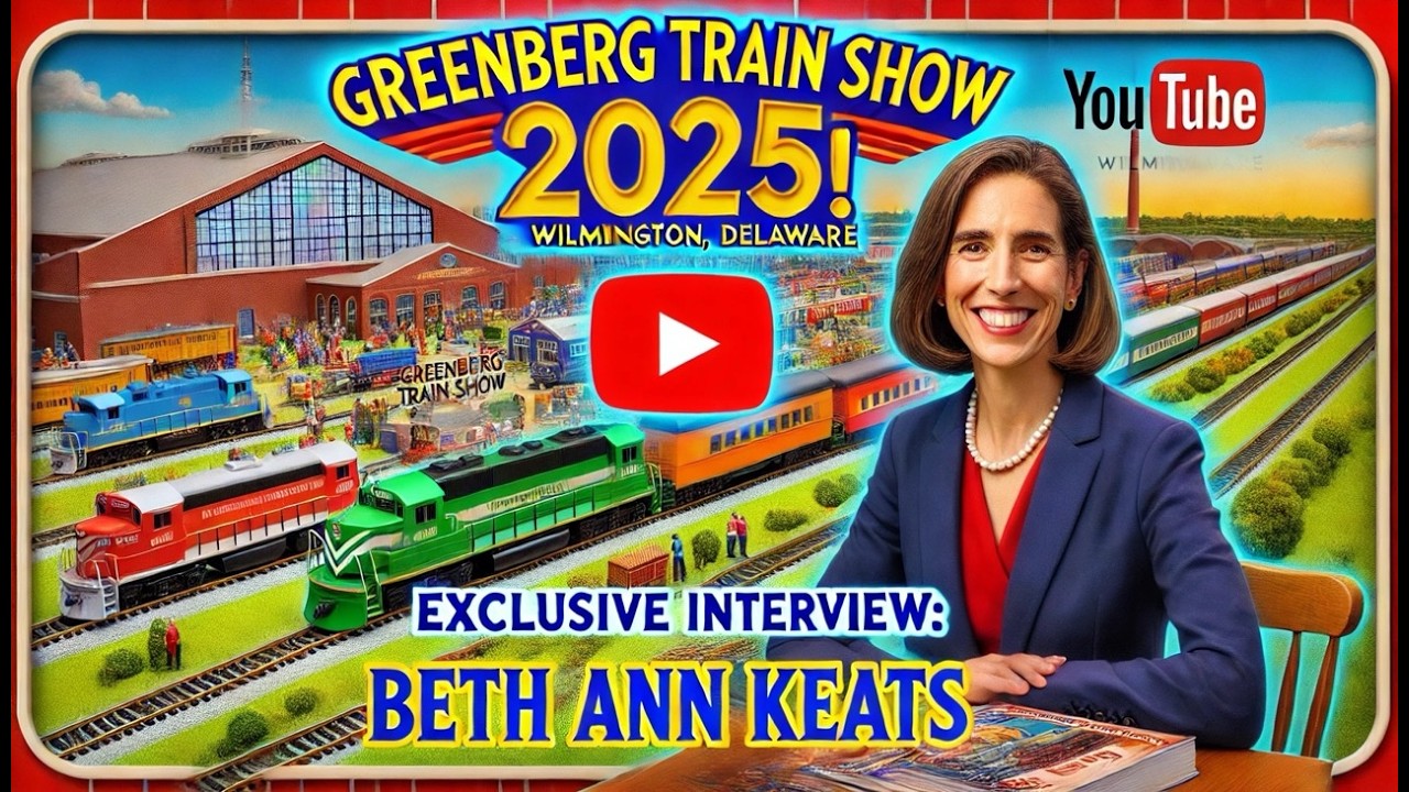 🚂 2025 Greenberg Train Show | Exclusive Interview with Author Beth Ann ...