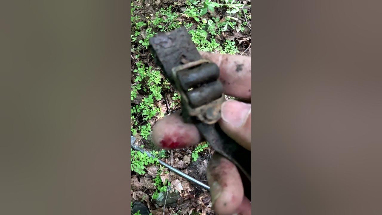 Metal Detecting Vintage Buckle 1800 Silver Coins Relics Toy Farm Western NY #metaldetecting # ...
