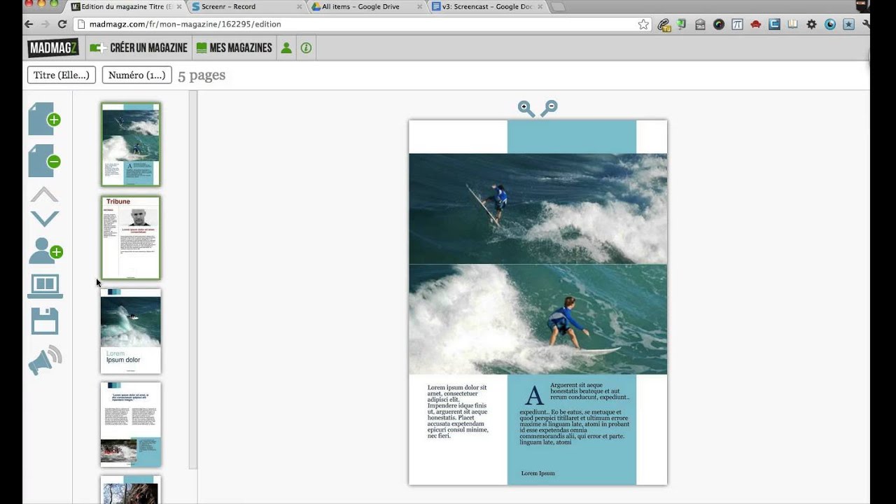 Comment créer un magazine avec Madmagz - YouTube