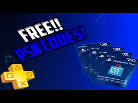 free PlayStation 4 gift-card codes - YouTube