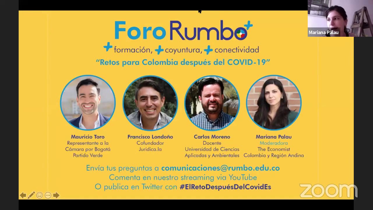 Foro Rumbo+ 'Retos para Colombia después del COVID-19' - YouTube