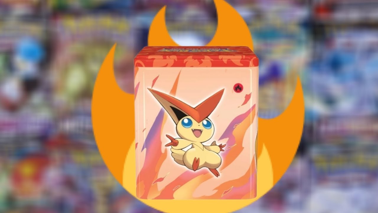Pokemon TCG Fire Stacking Tin Opening! - YouTube
