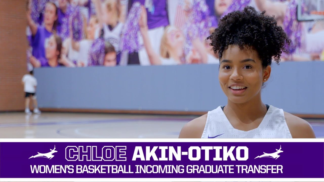Women's Basketball Newcomer: Chloe Akin-Otiko - YouTube