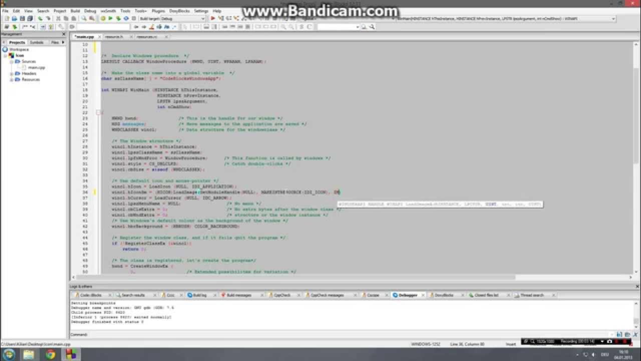 how to add custom icon in codeblocks - YouTube