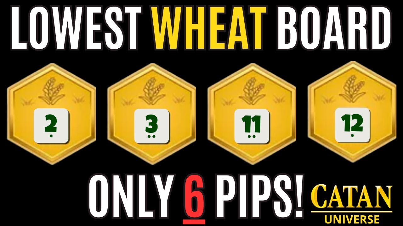 CATAN | Playing the LOWEST Wheat Board Possible | Game 474 - YouTube