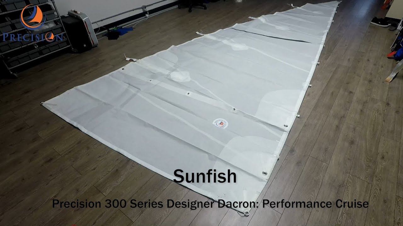 Custom Mainsail for Sunfish Sailboat | Precision 300 Series. - YouTube