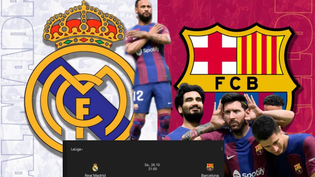 Real Madrid vs FC Barcelona 26.10 2024 - YouTube