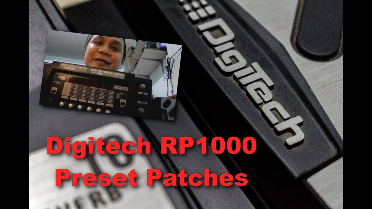 Digitech RP1000 Preset Patches: Part 1 (Patches 01 - 10) - YouTube