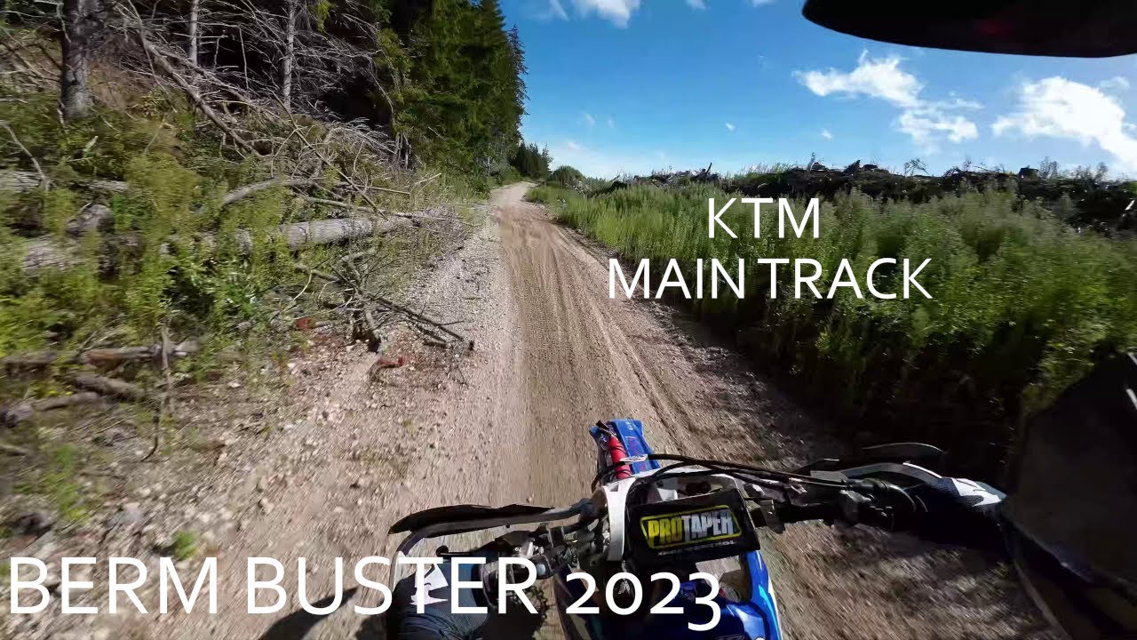 KTM Main Track - Berm Buster - April 2023 - YouTube