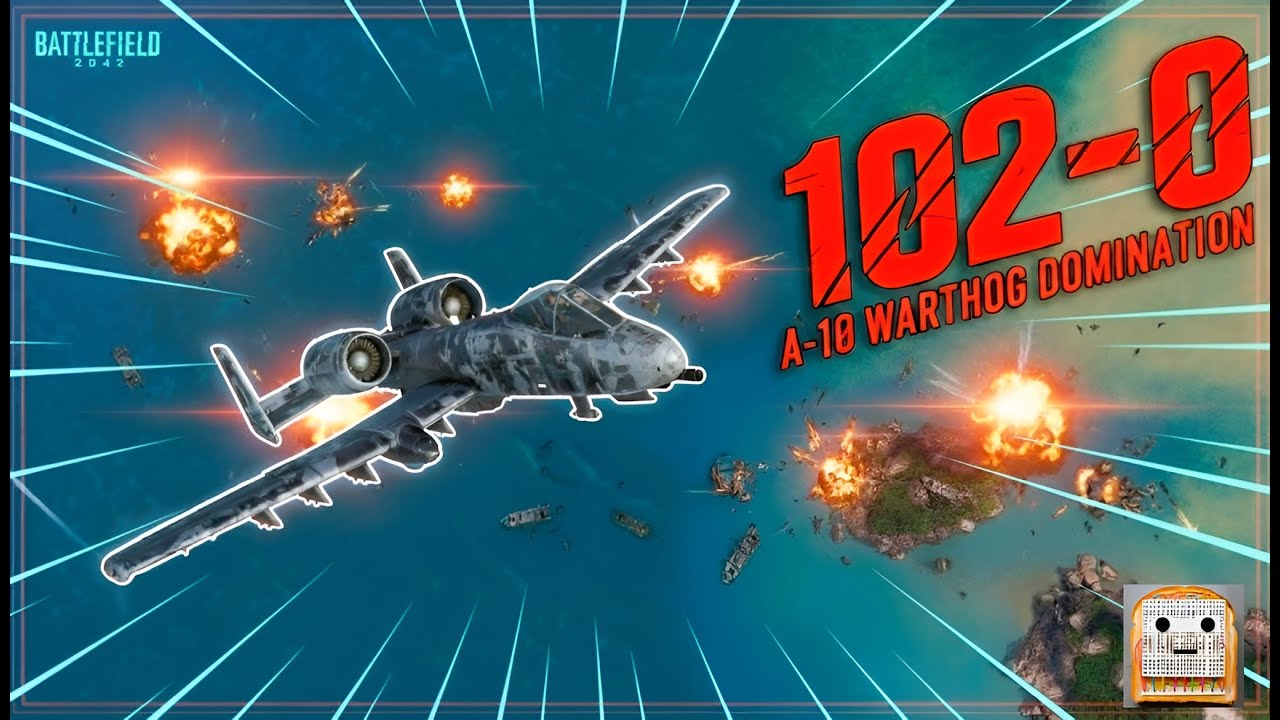 102-0 A10 WARTHOG Run on Orbital (conquest gameplay w/ comms) - YouTube