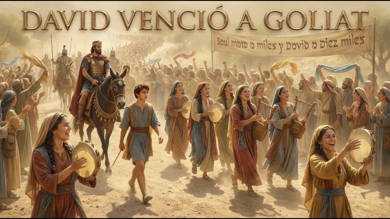“Saúl hirió a sus miles, y David a sus diez miles” #AntiguoTestamento # ...