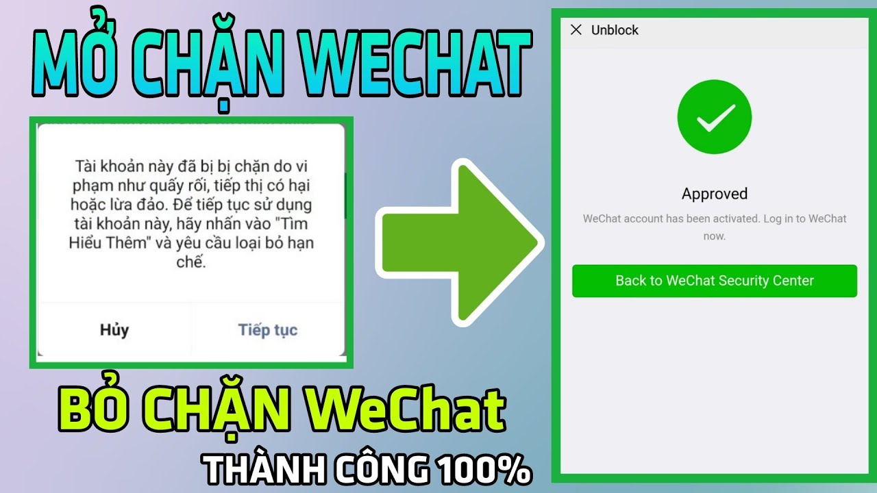 Cách Trợ Giúp Mở Khóa WeChat Thành Công 100% ! Nhận Hỗ Trợ UnBlock Tài ...