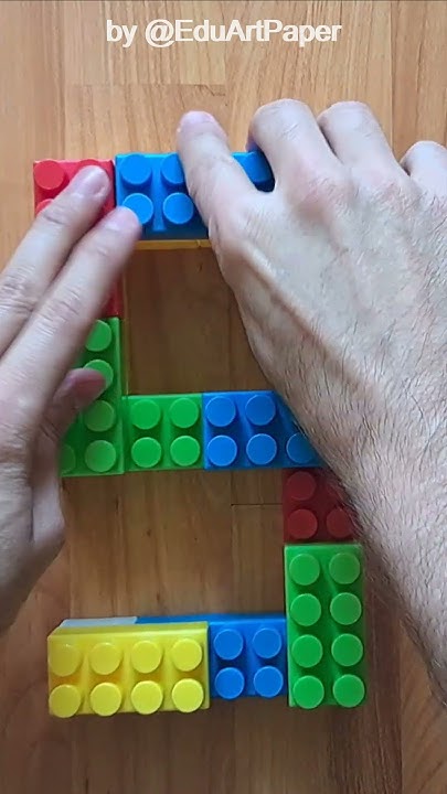 Making Number 5: Learning to Count with Building Blocks #shorts - YouTube