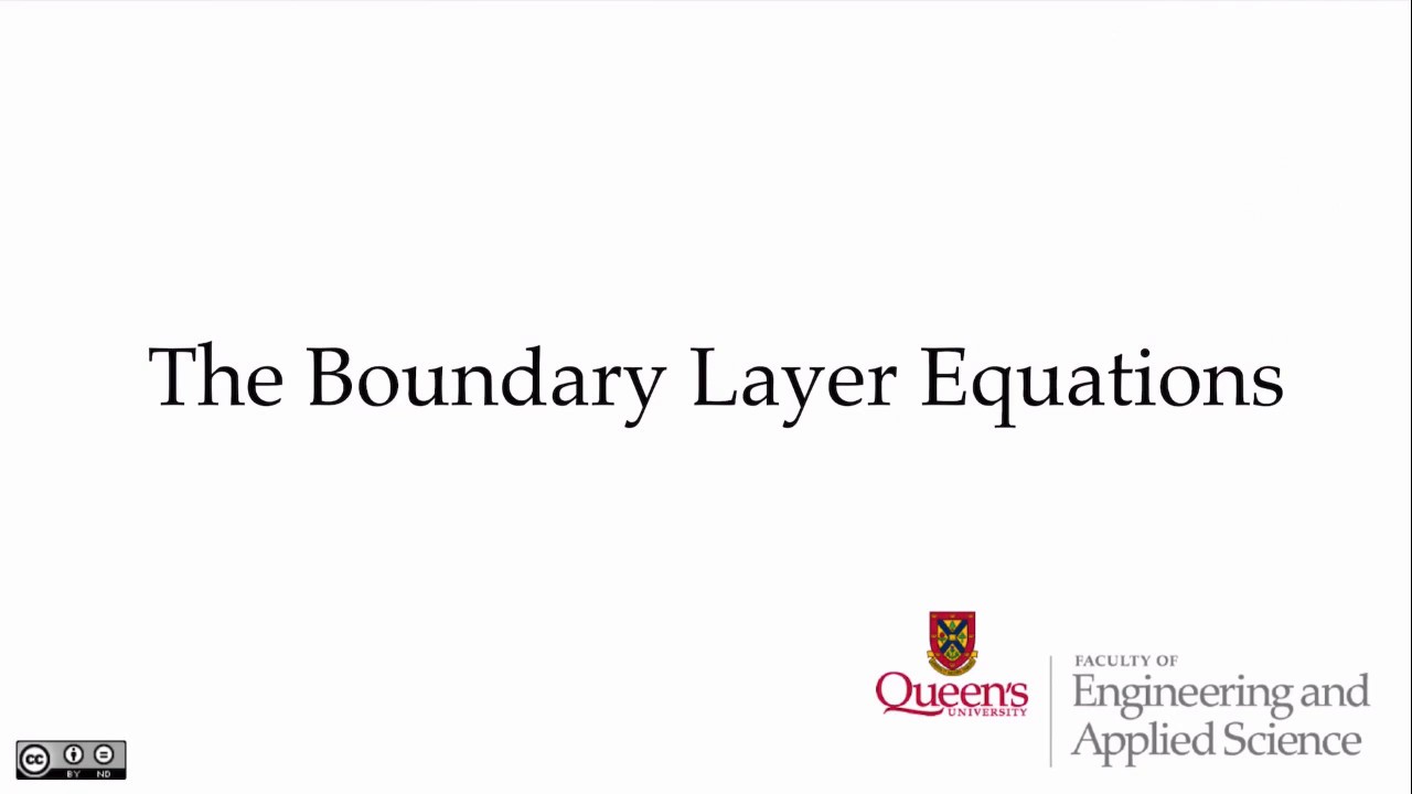 The Boundary Layer Equations - YouTube