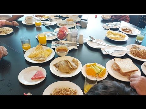 Delicious breakfast in hotel of flamingo by the beach#PENANG - YouTube