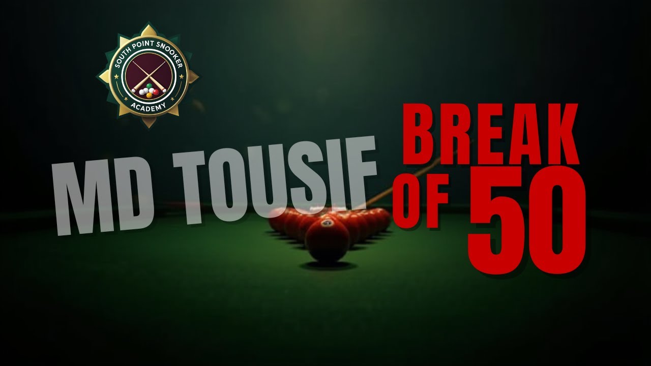 MD Tousif Strikes Again (and Again!) – Solid 50 Break 🎯 - YouTube