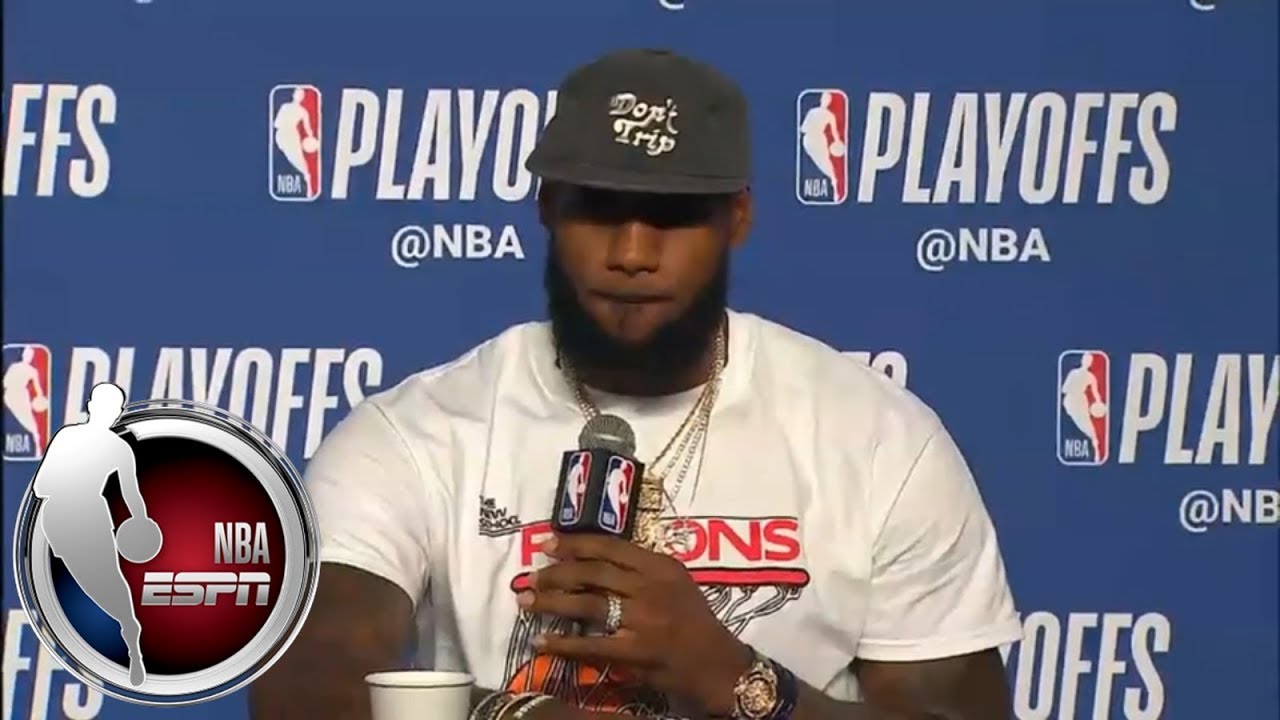 [FULL] LeBron James: We're 'excited' and 'humbled' to reach another ...
