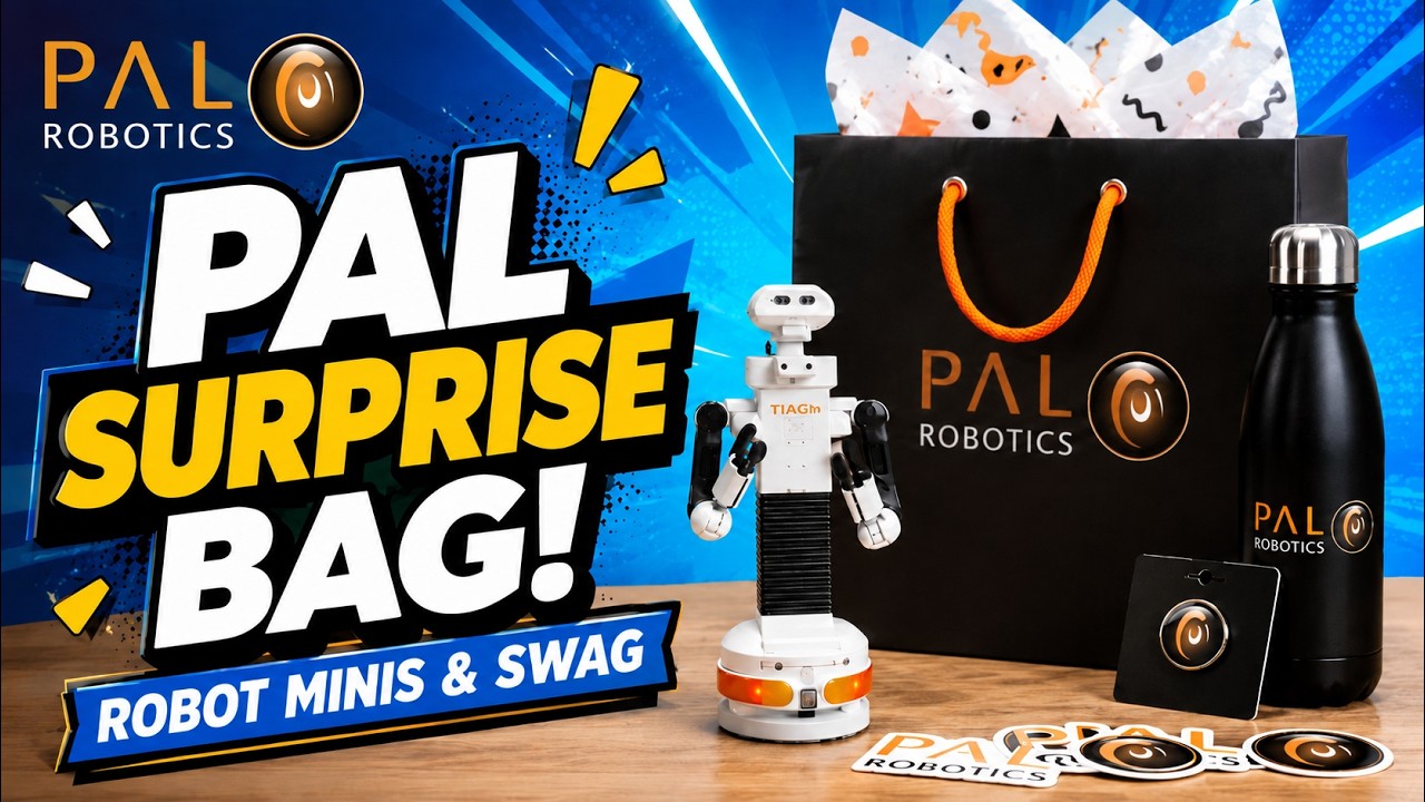 Pal Robotics Surprise Gift Bag Unboxing! | Exclusive Robot Miniatures ...