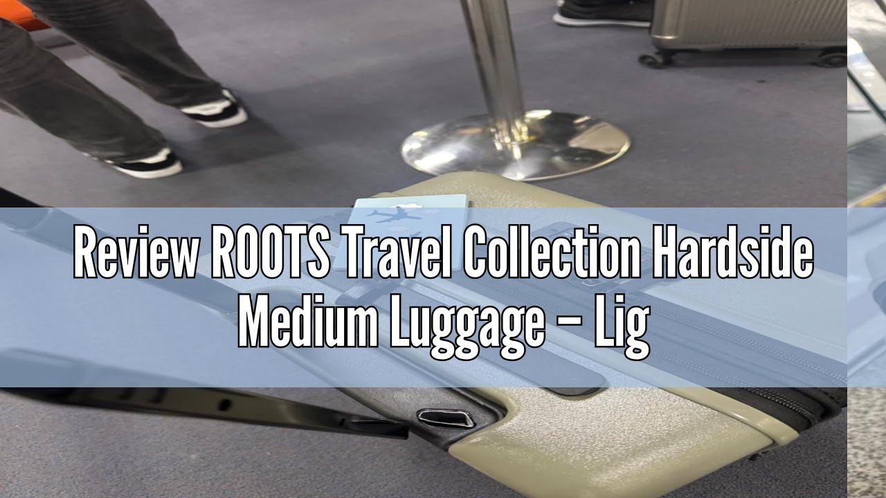 Review ROOTS Travel Collection Hardside Medium Luggage – Lightweight ...