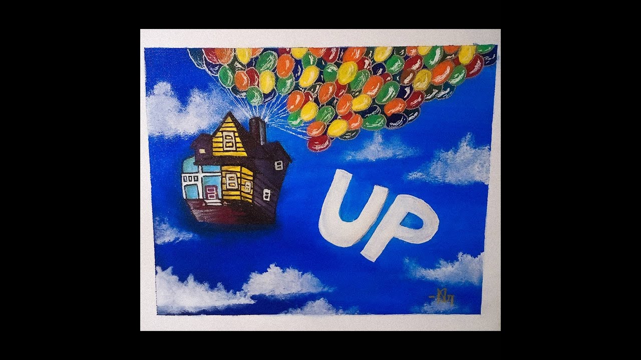 Disney Pixar UP Drawing - YouTube