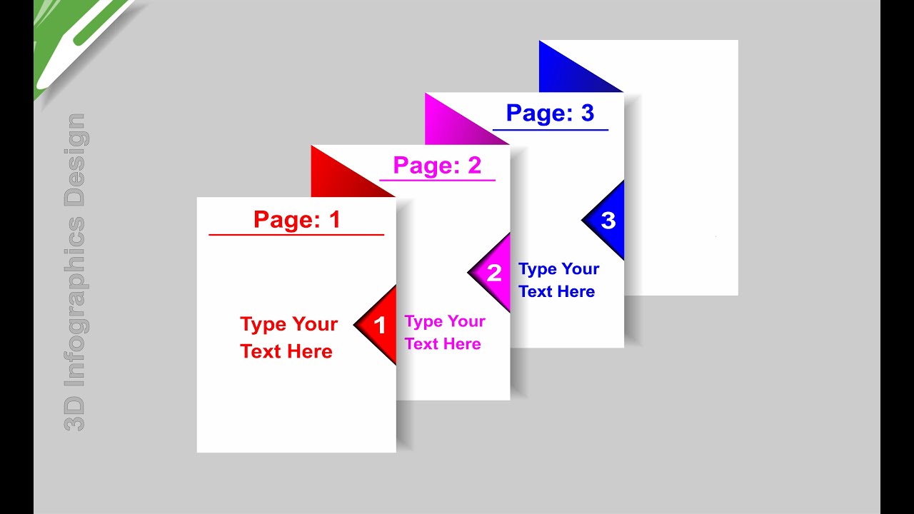 3d infographic design in coreldraw | infographic design in coreldraw ...