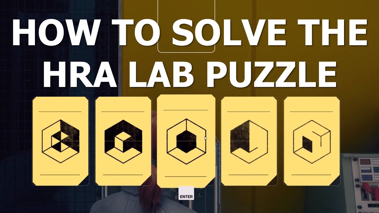 Control: How to Solve the HRA Lab Punchcard Sequence Puzzle - YouTube