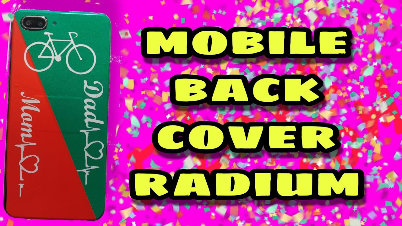 radium back cover mobile - YouTube