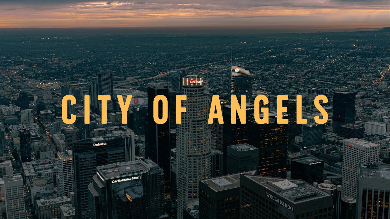 Flying Over The City of Angels - DTLA Aerial Photography - YouTube