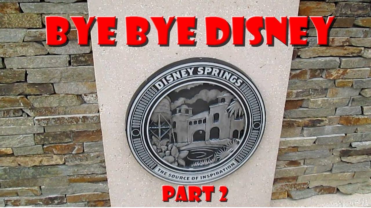 Walt Disney World Vacation May 2015: Bye Bye Disney Pt. 2 - YouTube