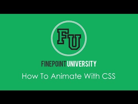 How To Animate With CSS - An Introduction - YouTube