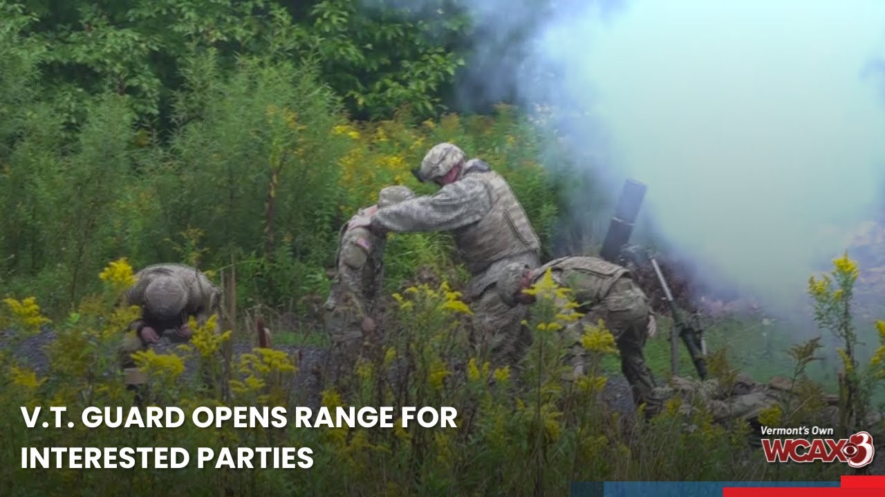 Vt. Guard opens range for interested parties - YouTube