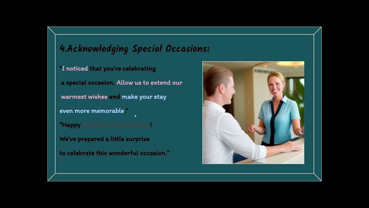 Mastering Ritz-Carlton's Exceptional Reception Communication: Phrases ...