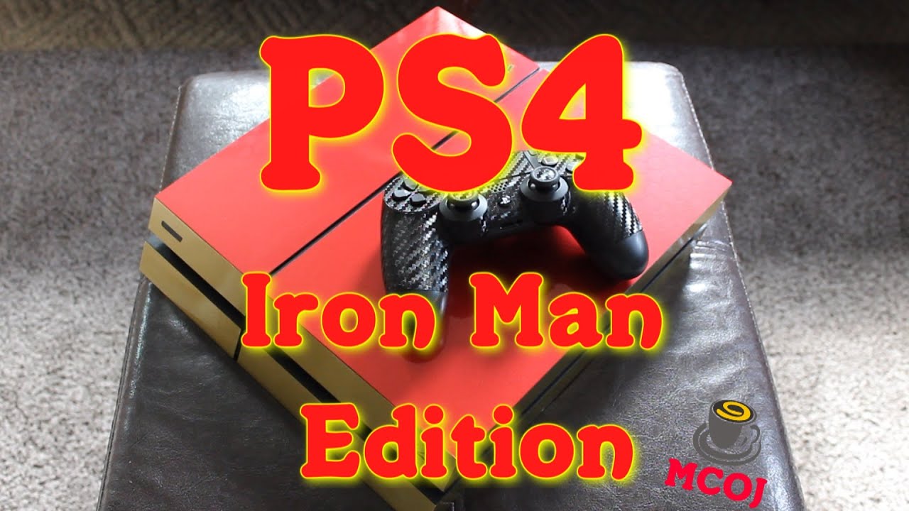 PS4 Unboxing: Iron Man Edition - YouTube