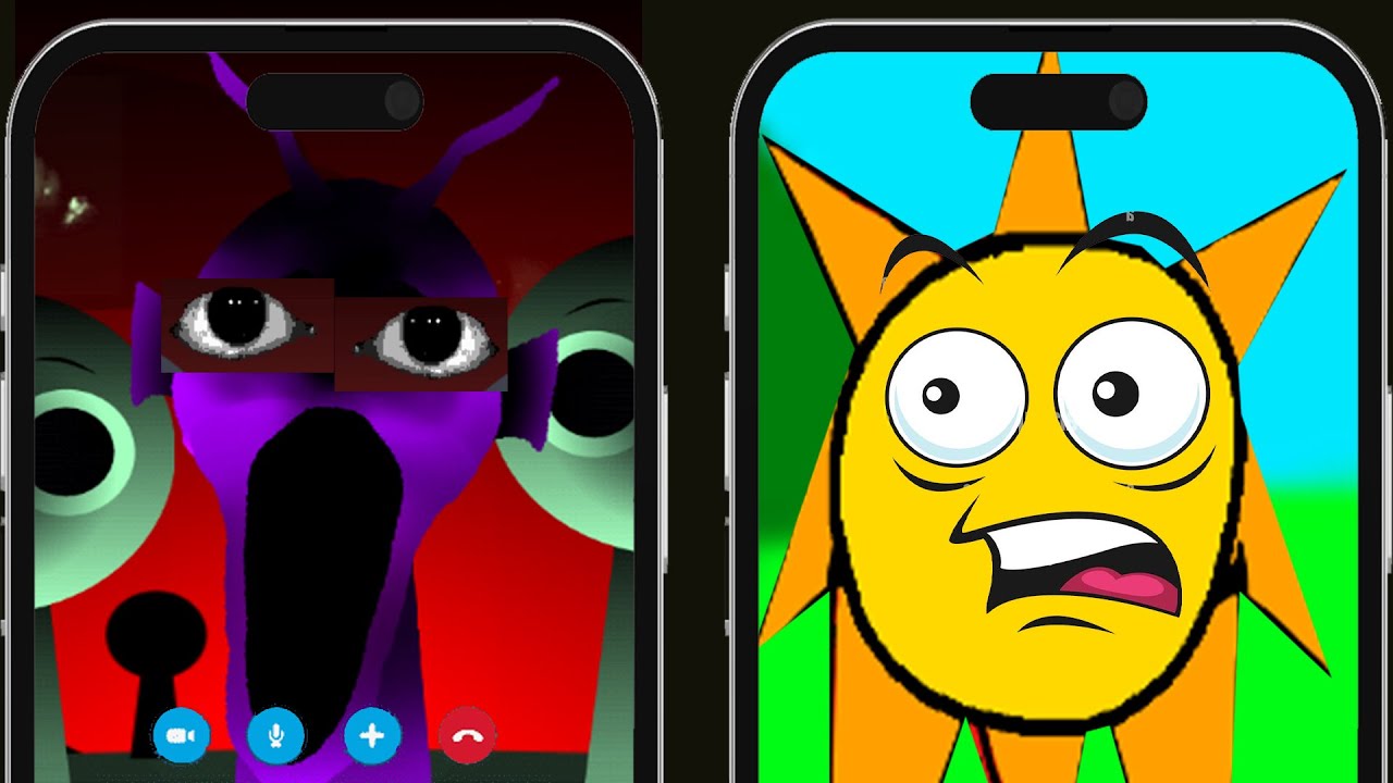 INCREDIBOX SPRUNKI DURPLE CALLING AND SCARING ALL SPRUNKI !!! SCARIEST ...
