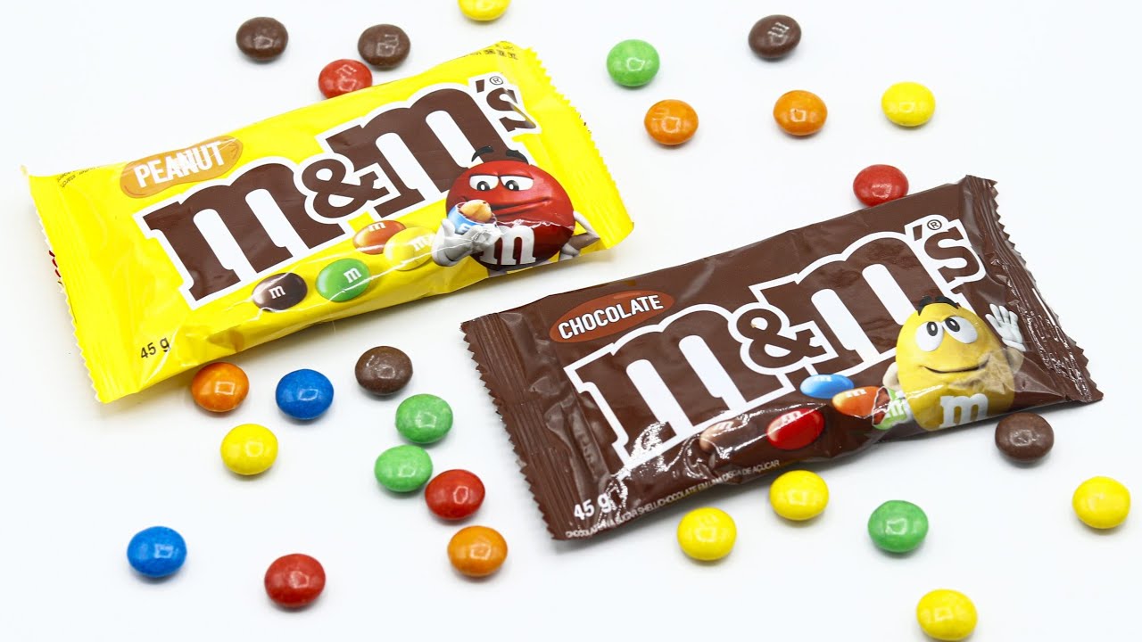 Unboxing smarties m&m asmr-satisfying video - YouTube