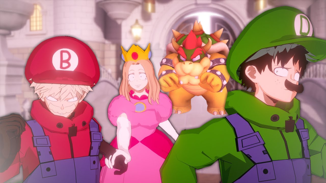 The Super Mario Bros. Movie! "My Hero Academia Edition" (mha vrchat ...