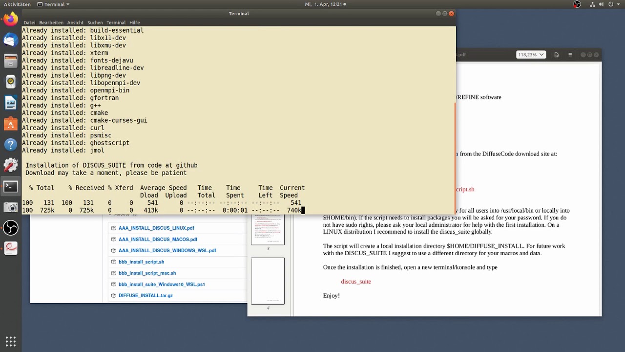 DISCUS installation Linux - YouTube