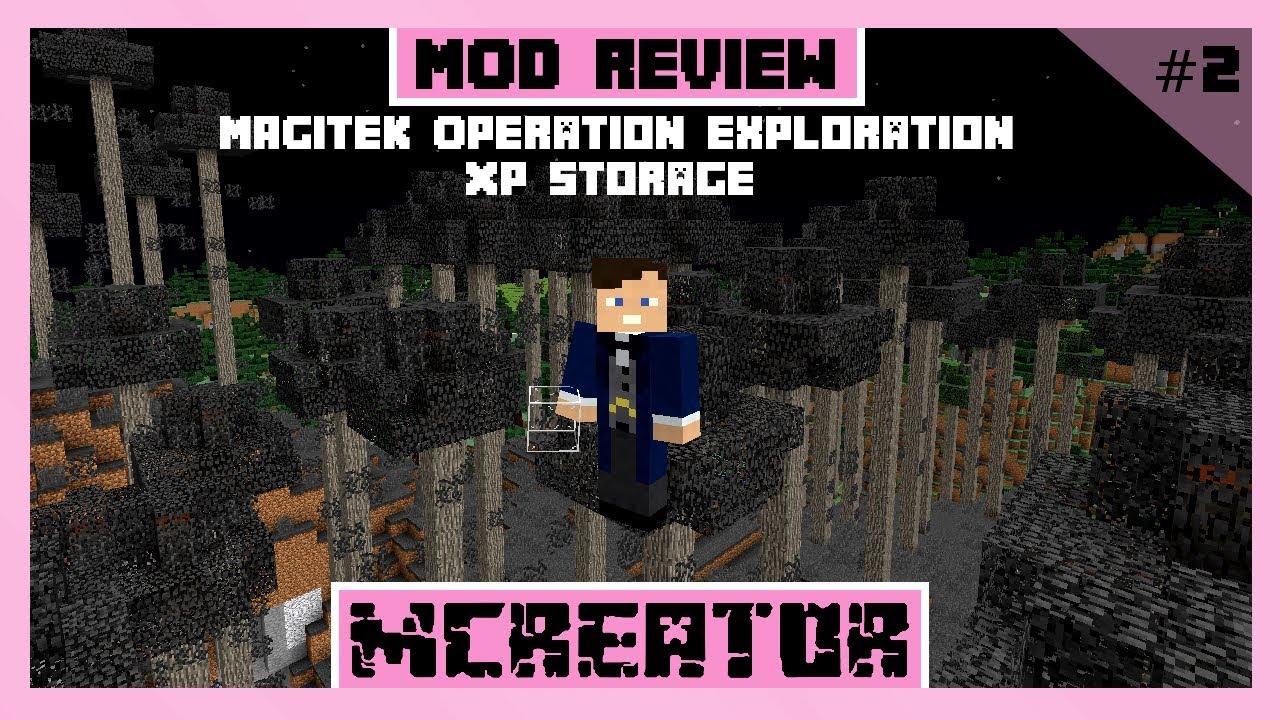 MINECRAFT MOD REVIEW #2 MAGITEK & XP STORAGE - YouTube