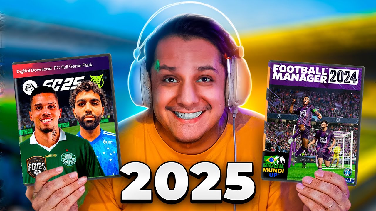 Simulei o ANO DE 2025 do Futebol no FC 25 e FM 24! (Estaduais, Copas ...