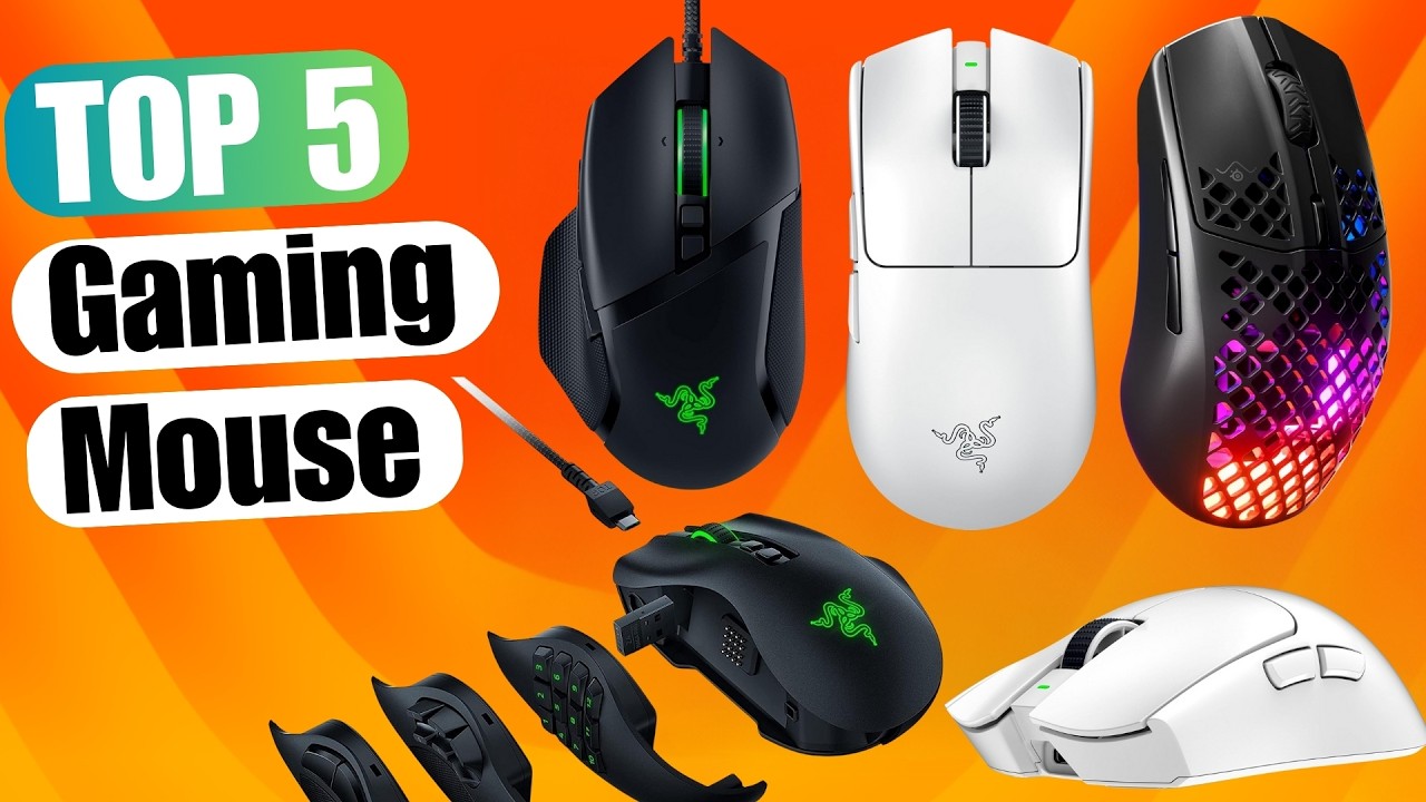 5 Best Gaming Mouse 2025 | Top 5 Choices for Every Budget! - YouTube