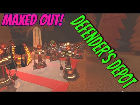 MAXED OUT!! in Defender's Depot, Roblox | #80 - YouTube