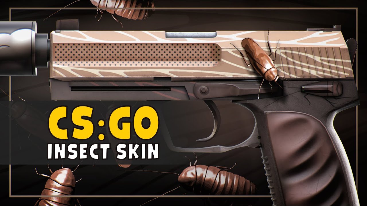 CS:GO - Insect skin | All creation process | Dreams and Nightmares ...