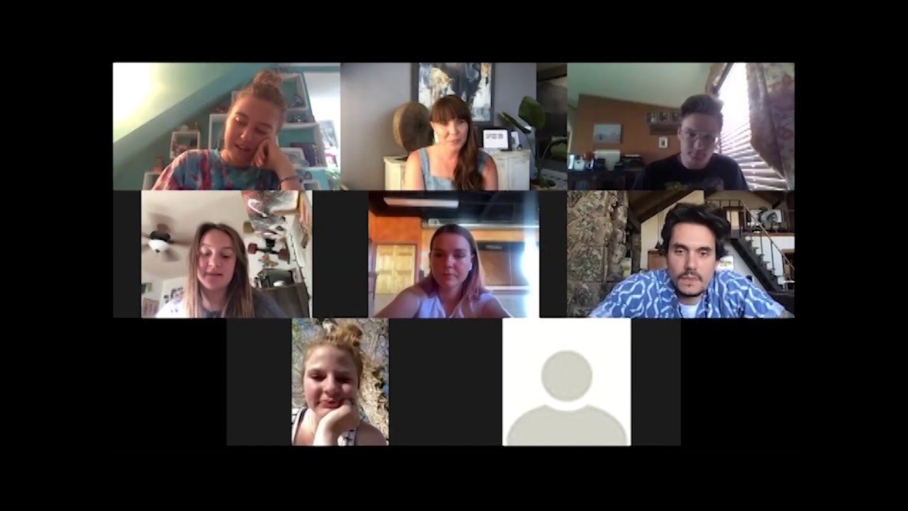 John Mayer Crashes Montana High School Zoom Call Pt. 2 - YouTube